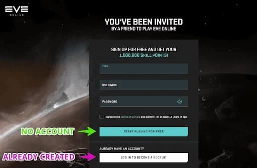 EVE Online first steps guide 2025: platforms, signup, referral codes ...
