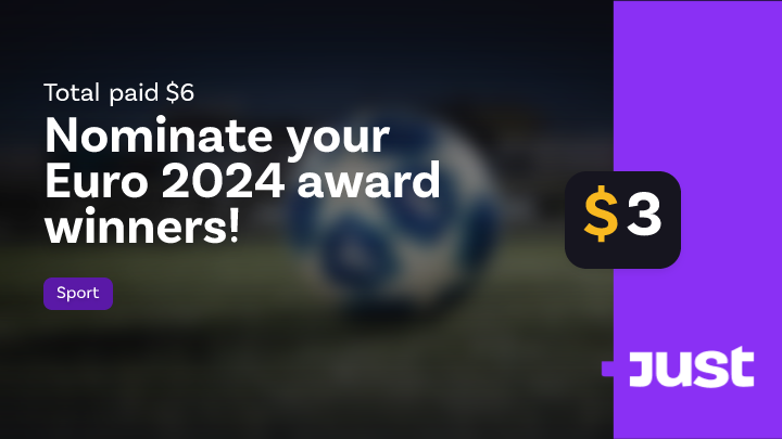 Nominate your Euro 2024 award winners! | Just About Sport