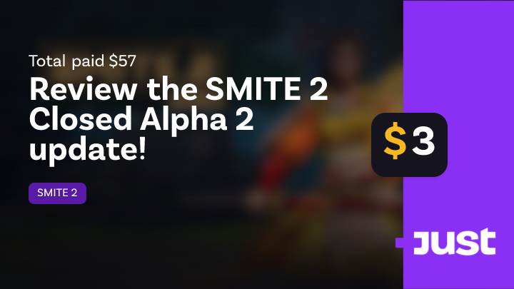 Review the SMITE 2 Closed Alpha 2 update! | Just SMITE 2