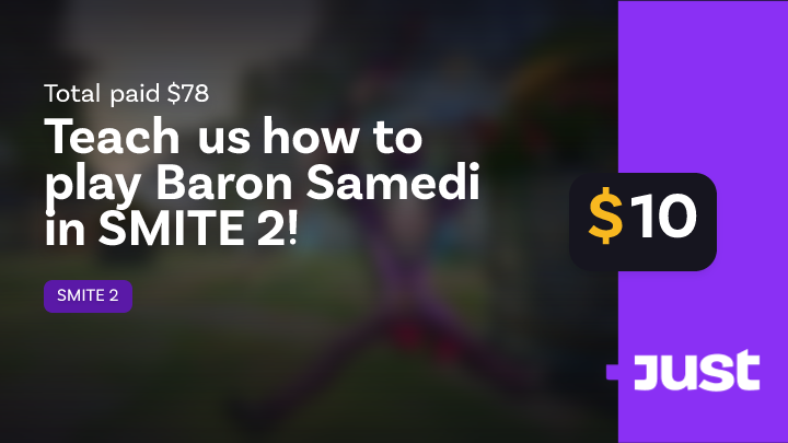 Teach us how to play Baron Samedi in SMITE 2! | Just SMITE 2
