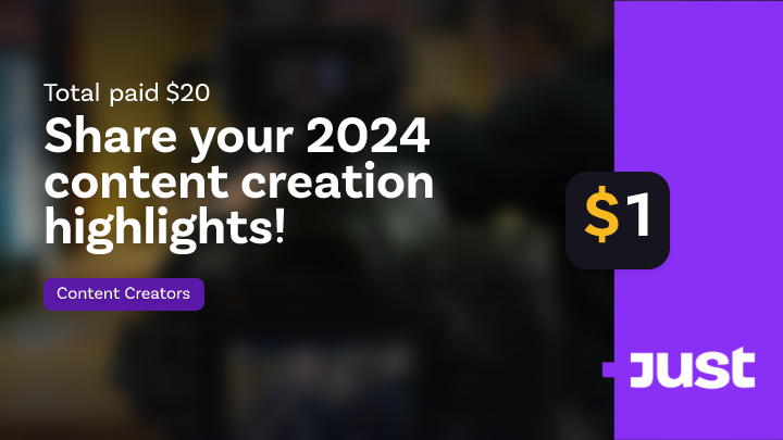 Share Your 2024 Content Creation Highlights Just Content Creators