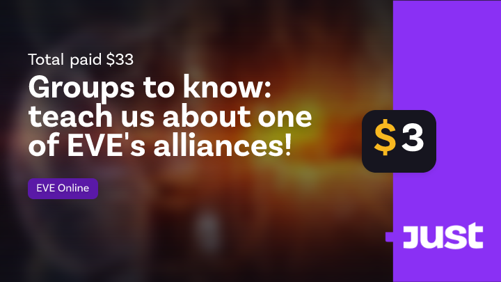 Groups to know: teach us about one of EVE's alliances! | Just EVE Online