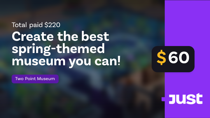 Create the best spring-themed museum you can! | Just Two Point Museum