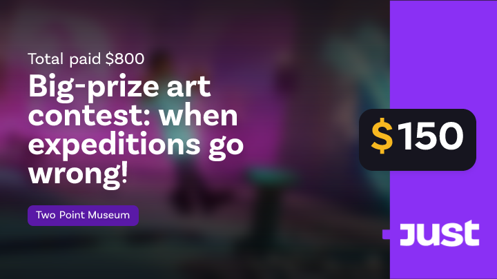 Big-prize art contest: when expeditions go wrong! | Just Two Point Museum