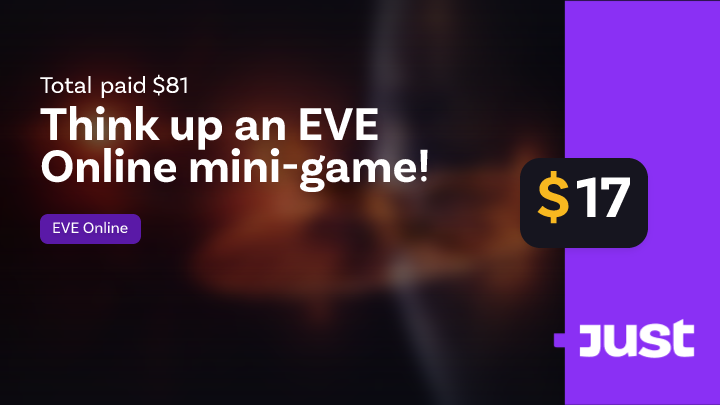 Think up an EVE Online mini-game! | Just EVE Online