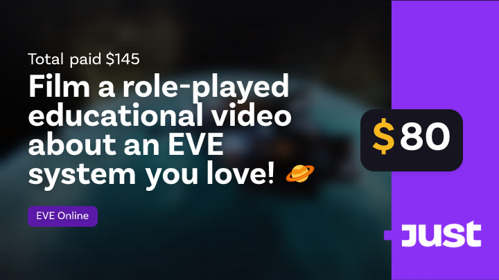Film a role-played educational video about an EVE system you love! 🪐 ...