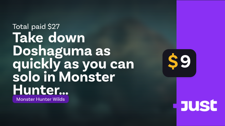 Take down Doshaguma as quickly as you can solo in Monster Hunter Wilds ...