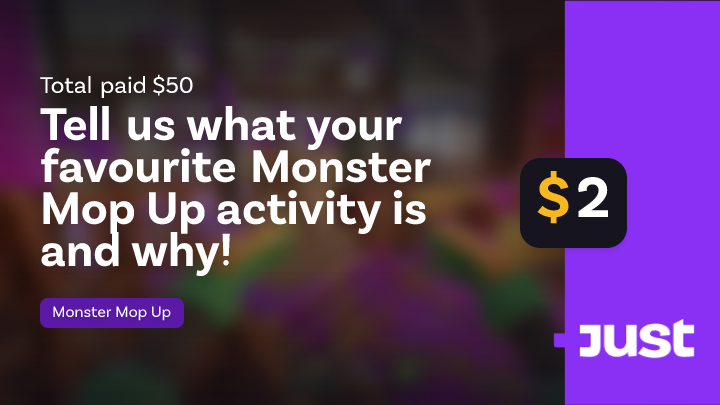Tell us what your favourite Monster Mop Up activity is and why! | Just ...