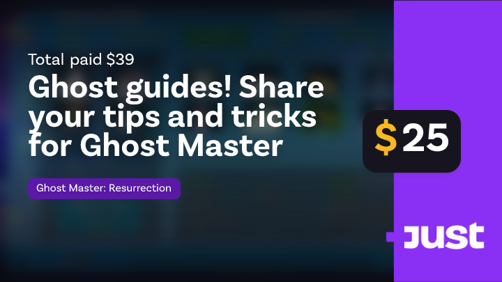 Ghost guides! Share your tips and tricks for Ghost Master | Just Ghost ...