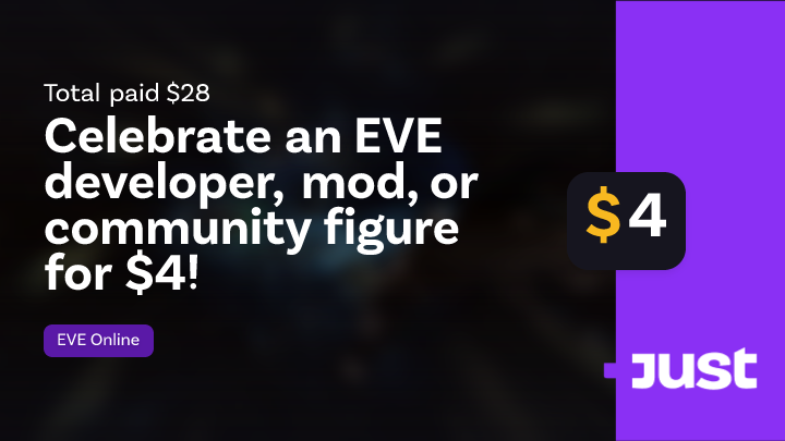 Celebrate an EVE developer, mod, or community figure for $4! | Just EVE ...