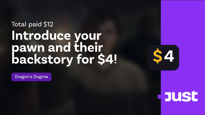 Introduce your pawn and their backstory for $4! | Just Dragon's Dogma