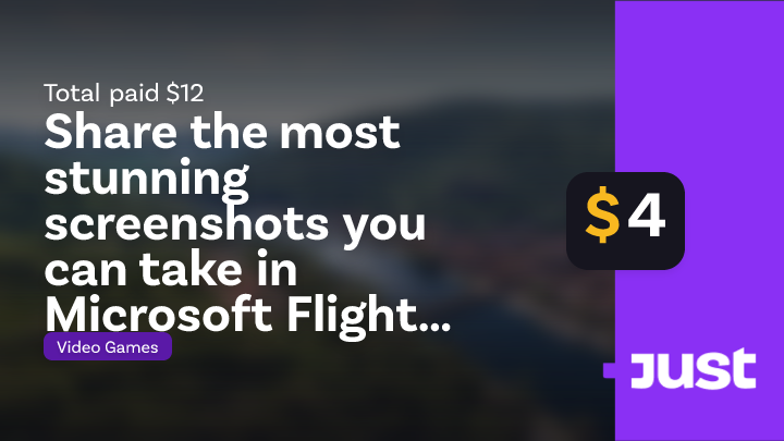 Share the most stunning screenshots you can take in Microsoft Flight ...