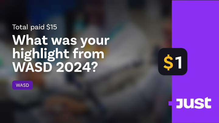 What was your highlight from WASD 2024? | Just WASD