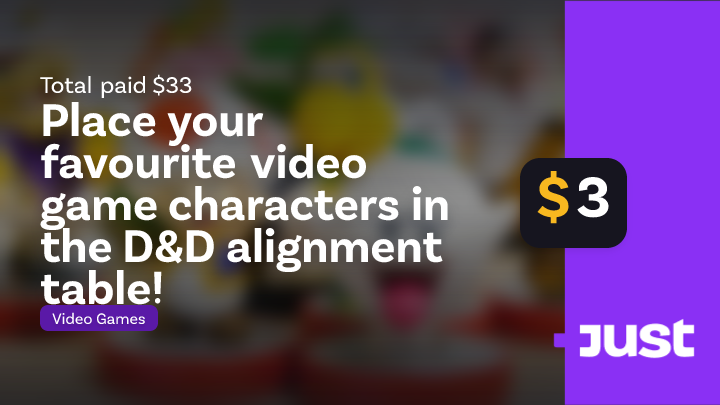 Place your favourite video game characters in the D&D alignment table ...