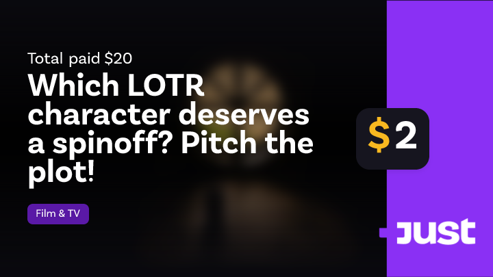 Which LOTR character deserves a spinoff? Pitch the plot! | Just About ...