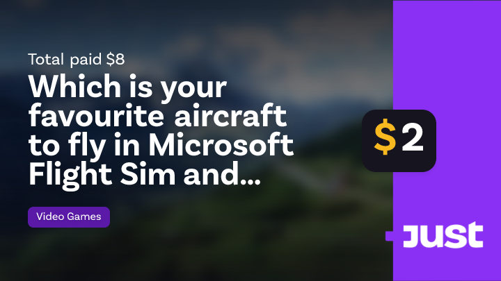 Which is your favourite aircraft to fly in Microsoft Flight Sim and why ...