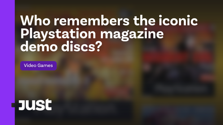 Who remembers the iconic Playstation magazine demo discs? | Just Video ...