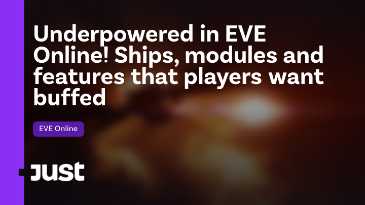Underpowered in EVE Online! Ships, modules and features that players ...